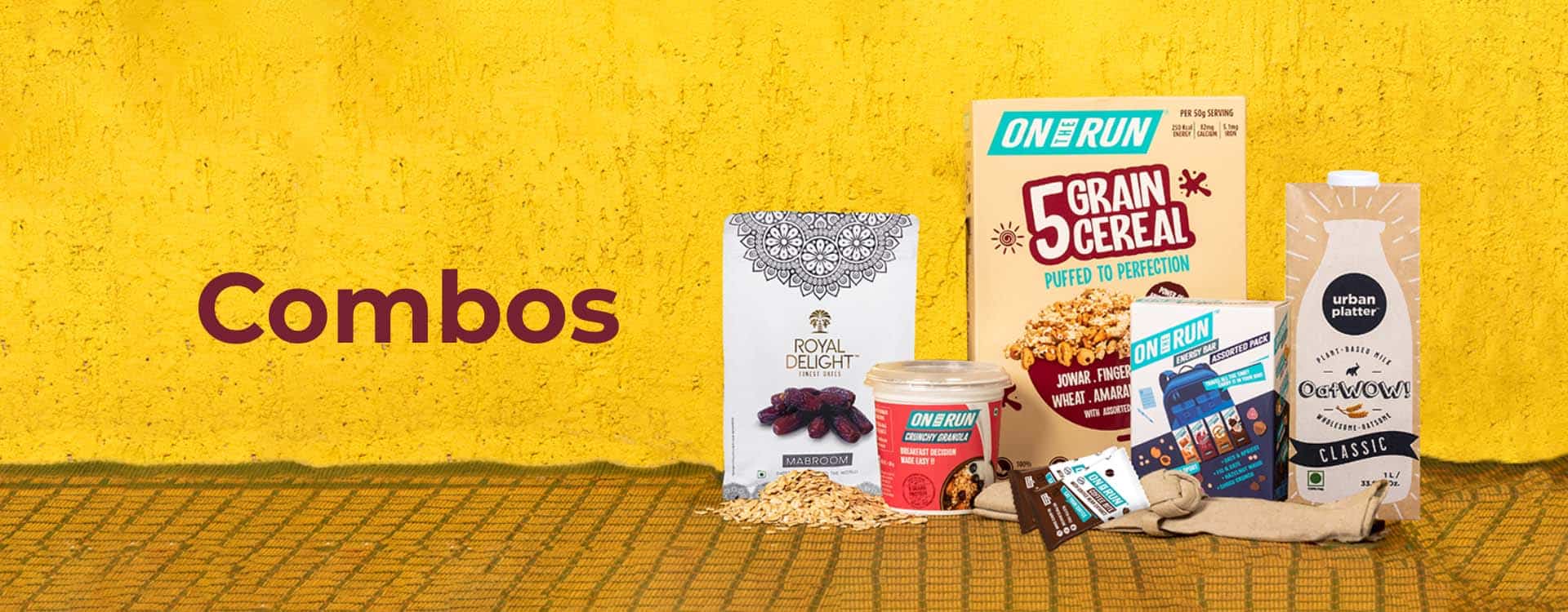 Buy Healthy Snack Combos Online in India | On The Run