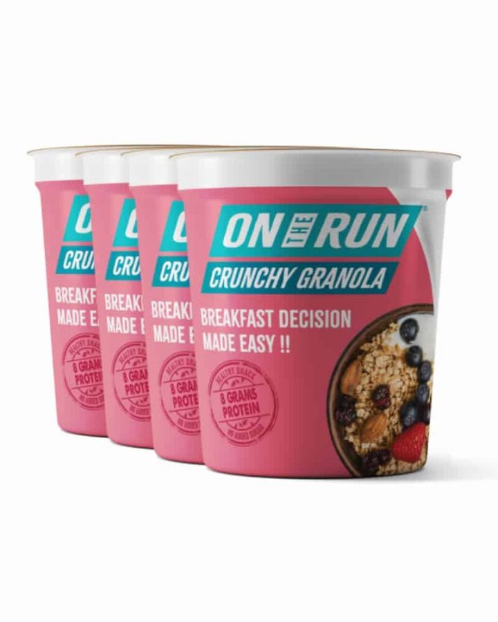 Buy Crunchy Granola Online (Pack of 4) | ONTHERUN