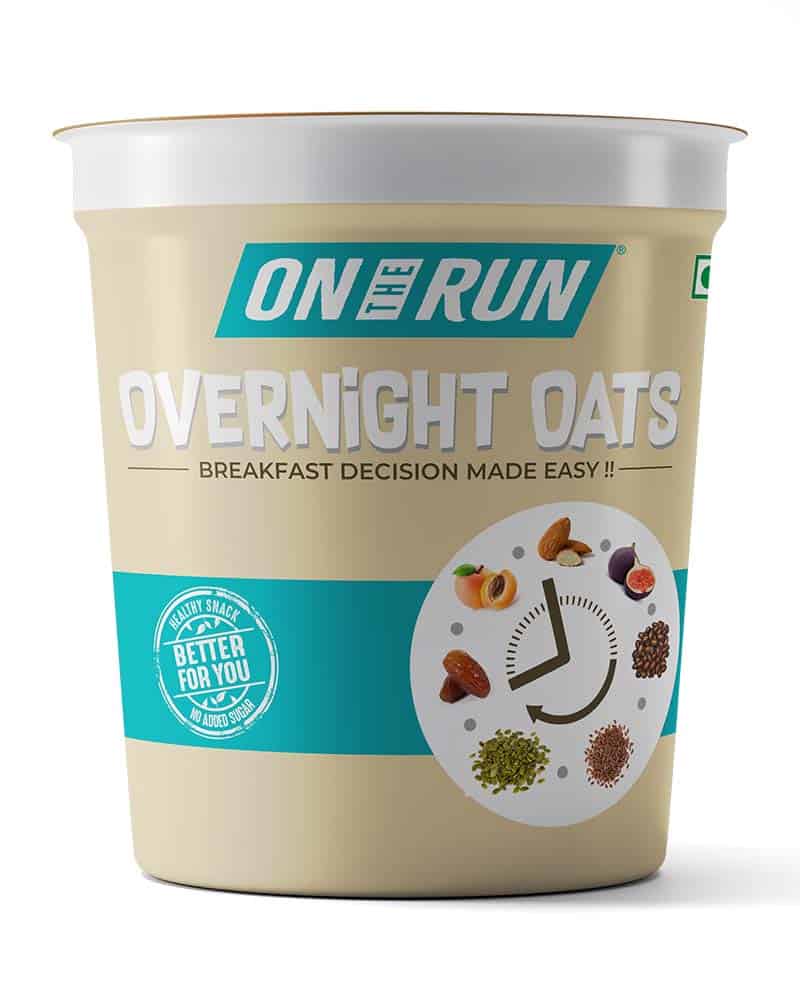 Buy Overnight Oats Online (Pack of 4) | ONTHERUN